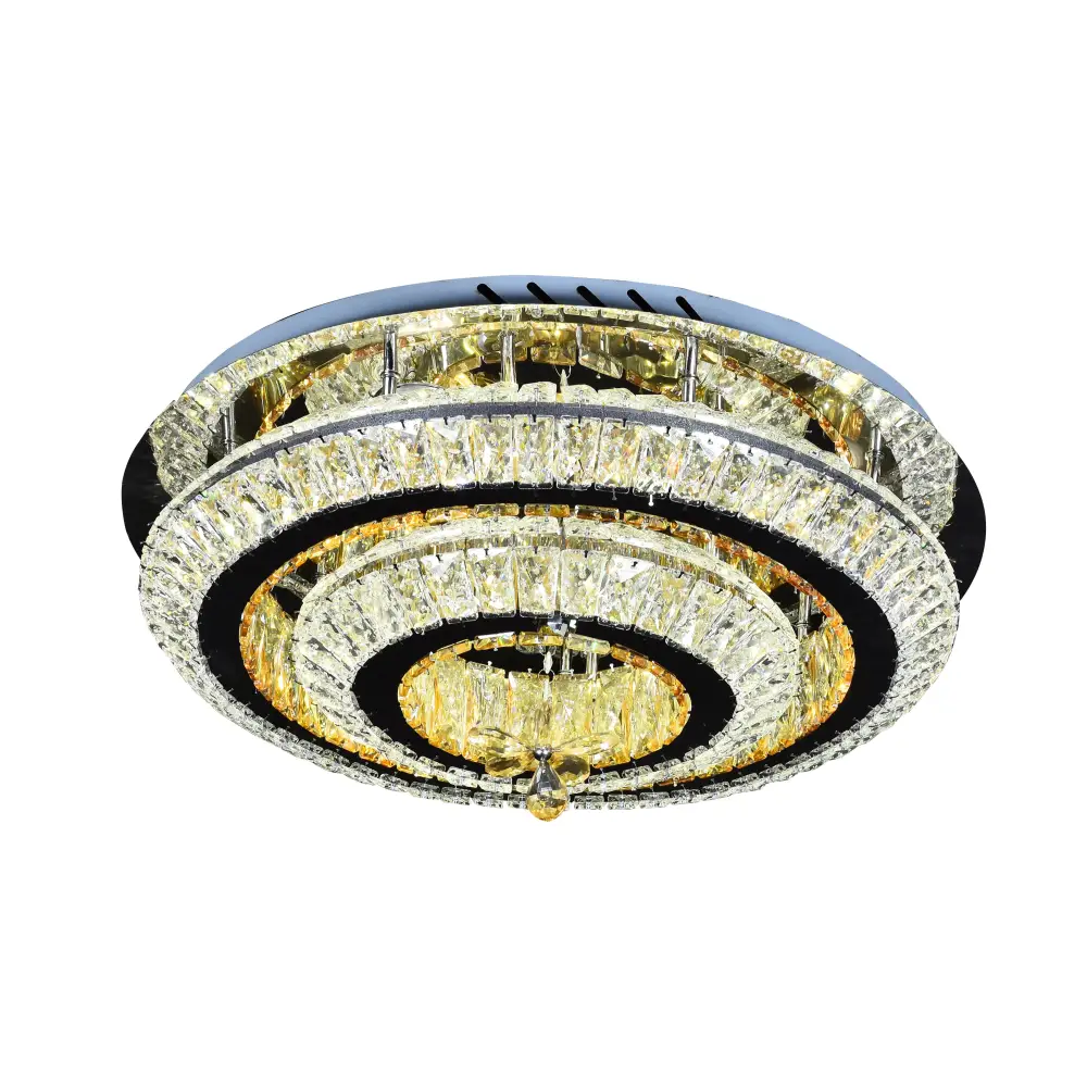 Ronde LED Plafondlamp Goud – Elegant en Energiezuinig | Mobsetliving
